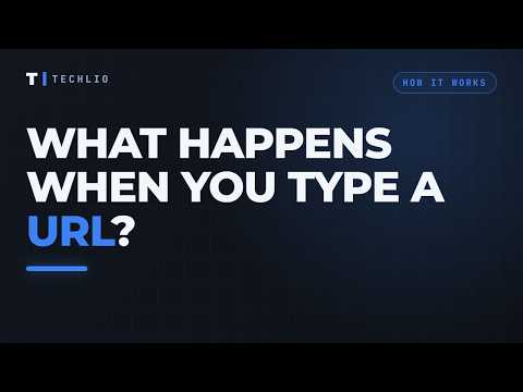What Happens When You Type a URL and Press Enter (Step by Step)