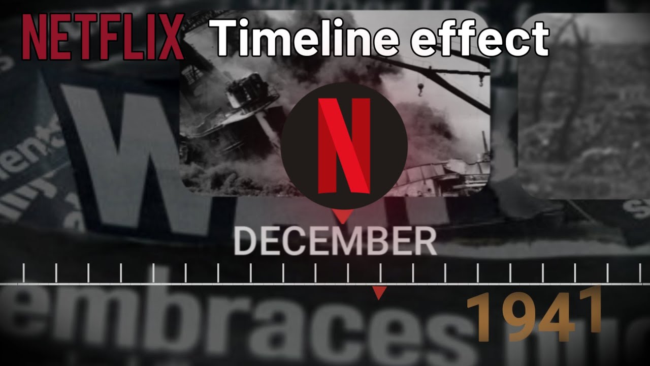 Create EPIC Timeline Animations like Netflix in Filmora | Documentary ...