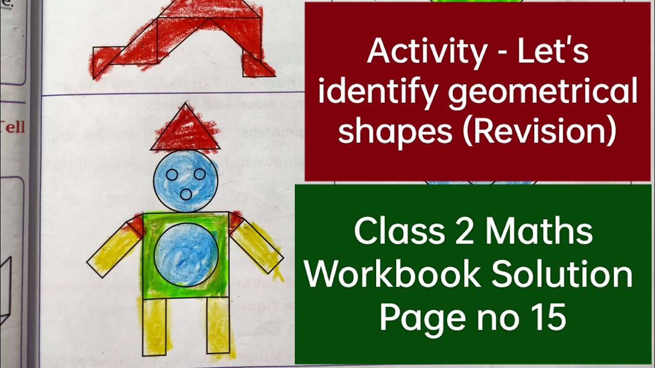 Activity - Let's identify geometrical shapes (Revision) | Class 2 Maths ...