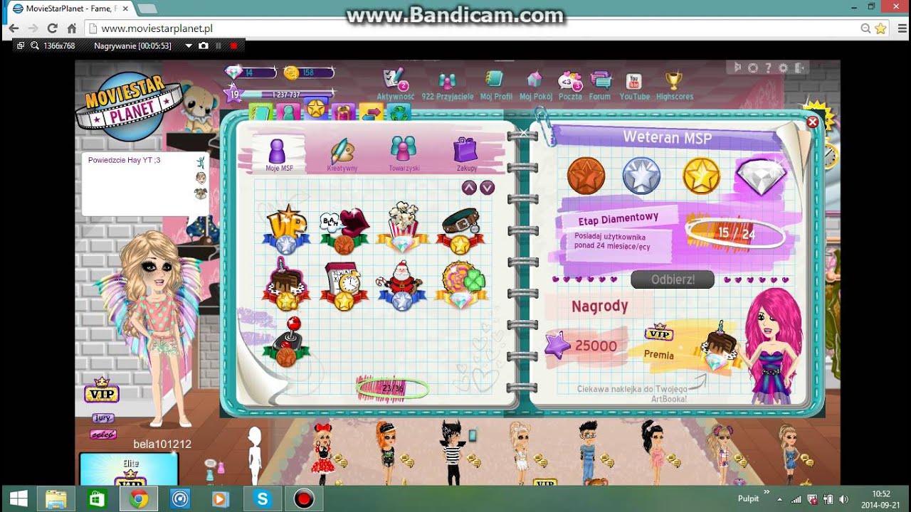 Zagrajmy w msp z Izą (17) Moja biografia :3 - YouTube