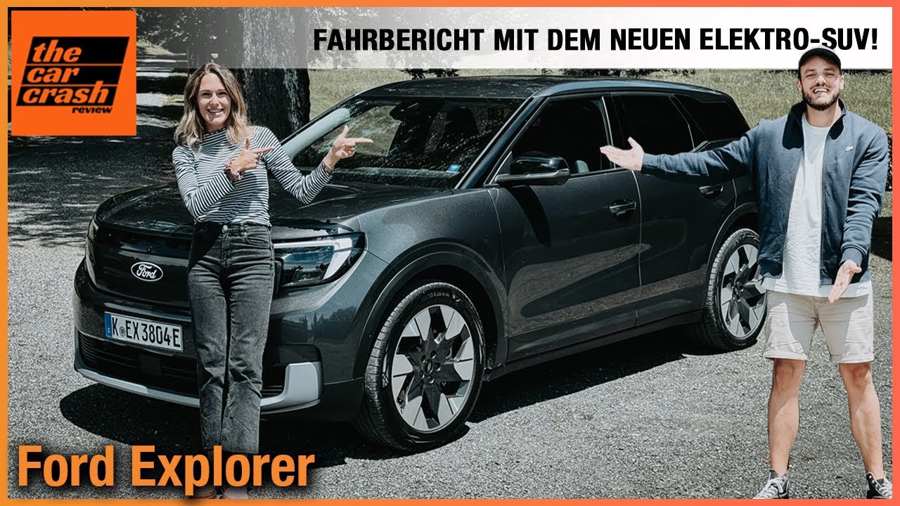 Ford Explorer im Test (2024) Fahrbericht mit dem NEUEN Elektro-SUV ...