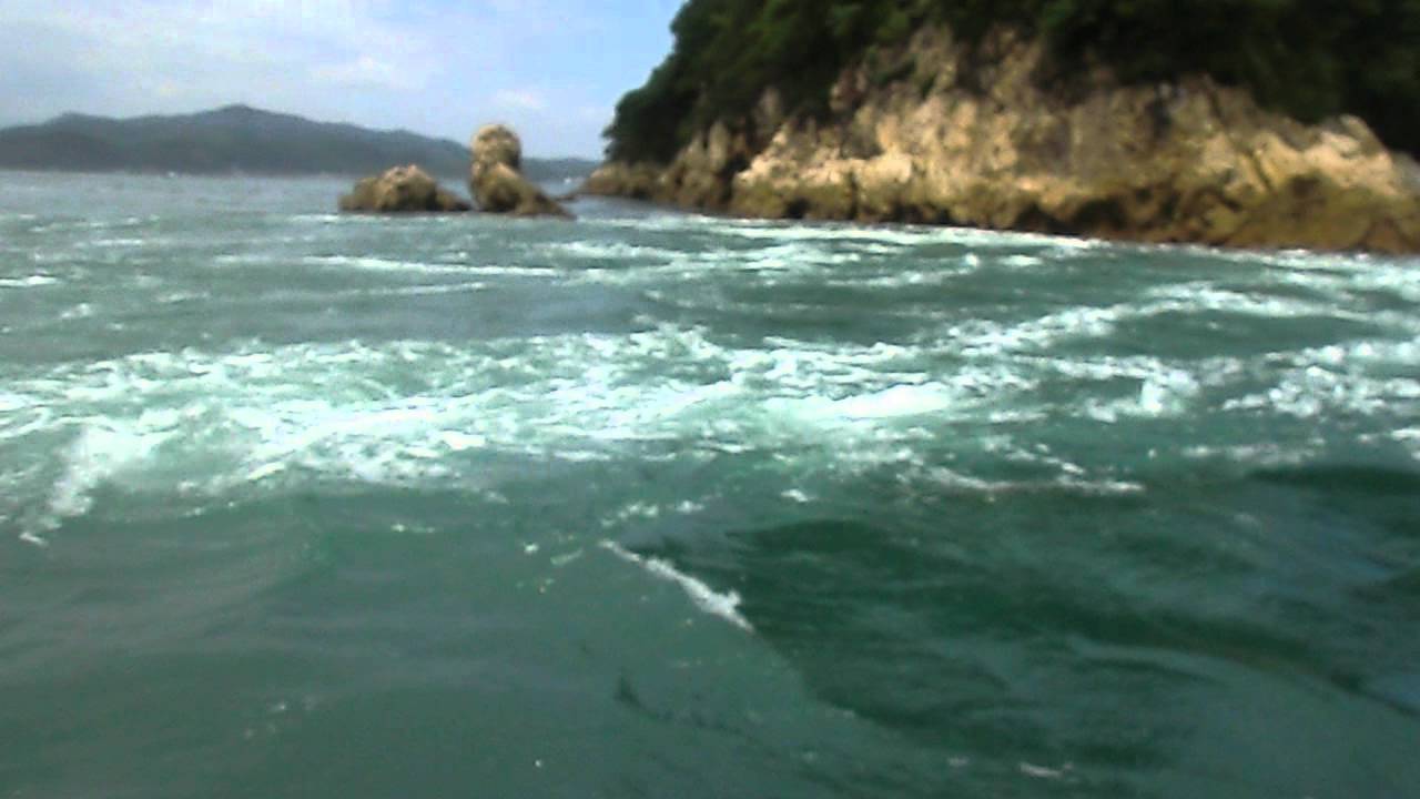 small sea whirlpool - YouTube