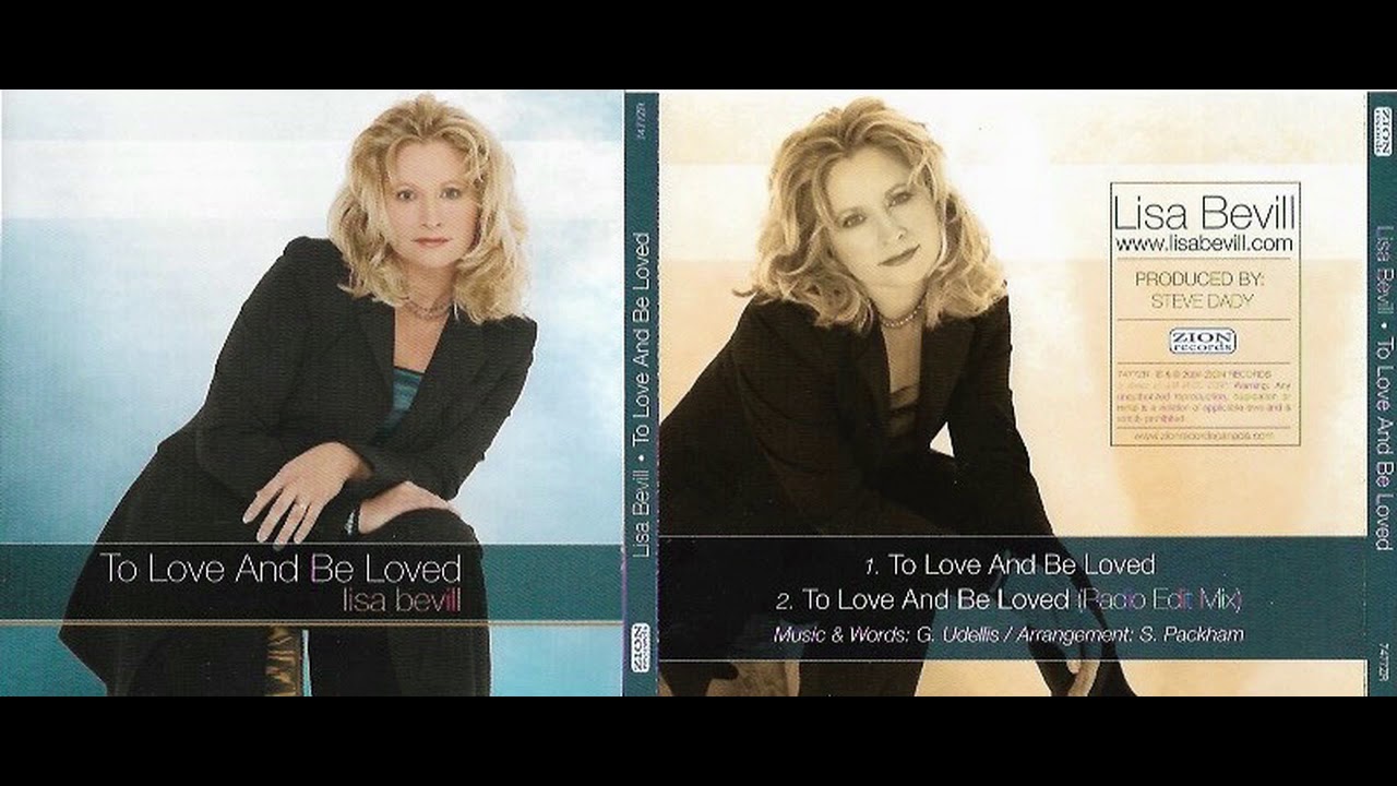 LISA BEVILL - “To Love And Be Loved” - YouTube