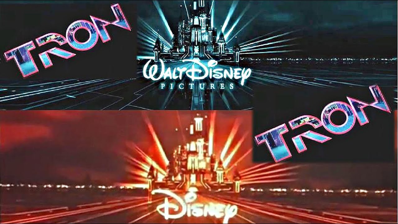 Tron opening logos 1982, Legacy, Ares - YouTube