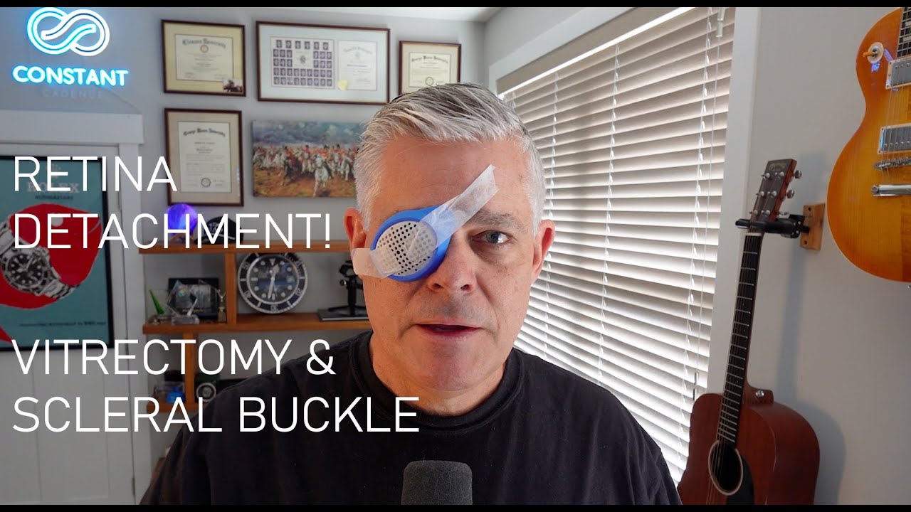 ONE MONTH UPDATE: Retina Detachment - Vitrectomy & Scleral Buckle - YouTube