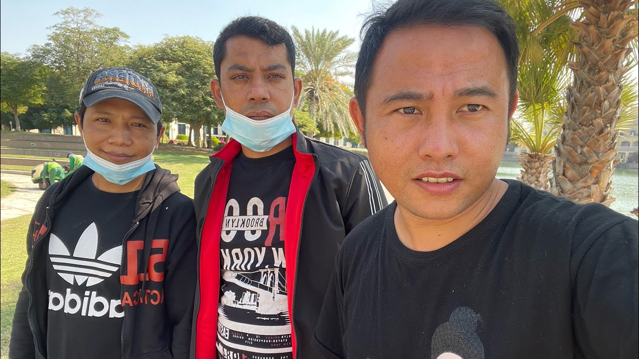 Dayout in Choithram park Dip Dubai//@G2SYANGBO /yeshe vlog .6 December ...