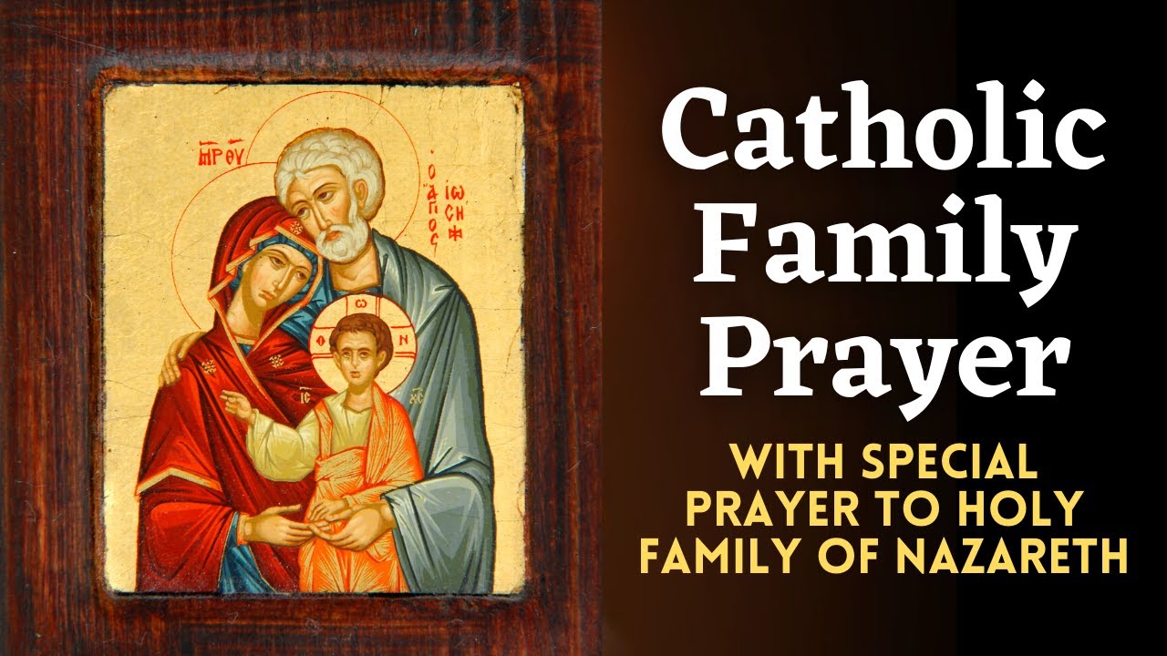 🕊️ Catholic Family Prayer | A Guided Prayer Time with the Holy Family ...