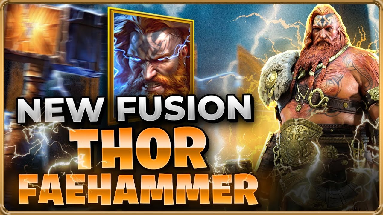 DISAPPOINTING?? The NEW Thor Fusion Is Not What We Thought?! Raid ...