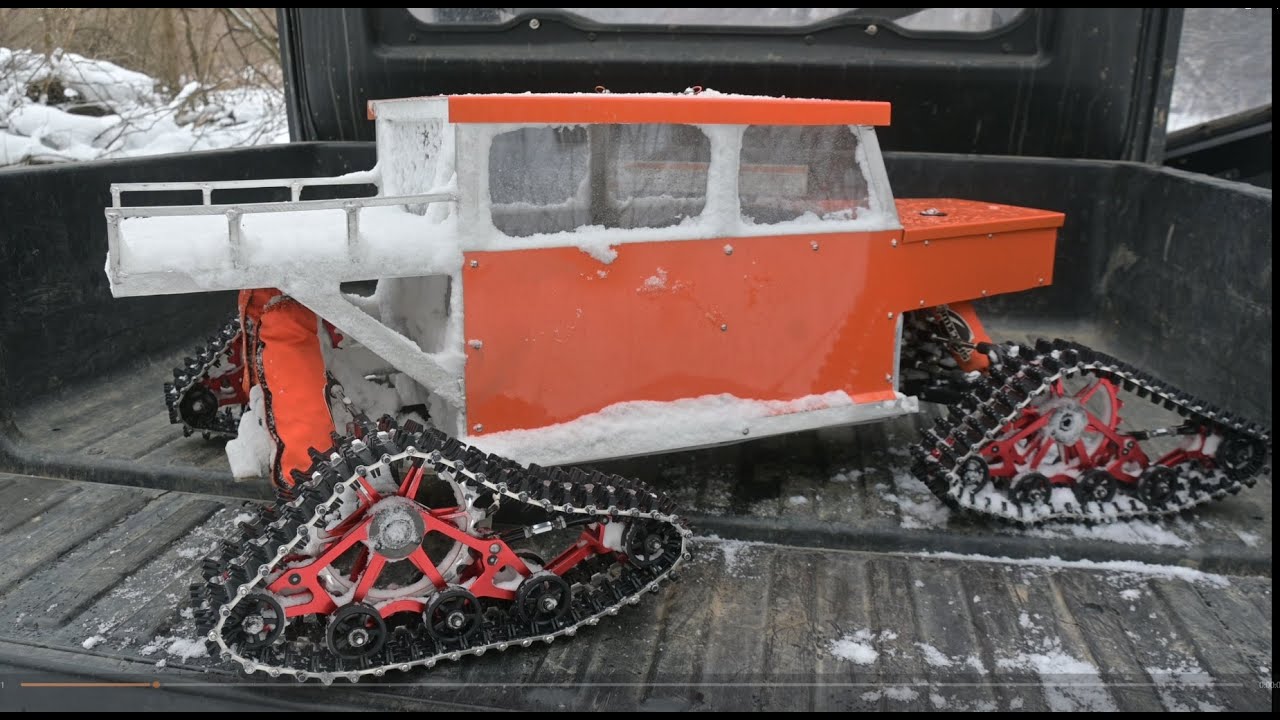 Rovan RC snow tracks A little review, A little repair, A little bash ...