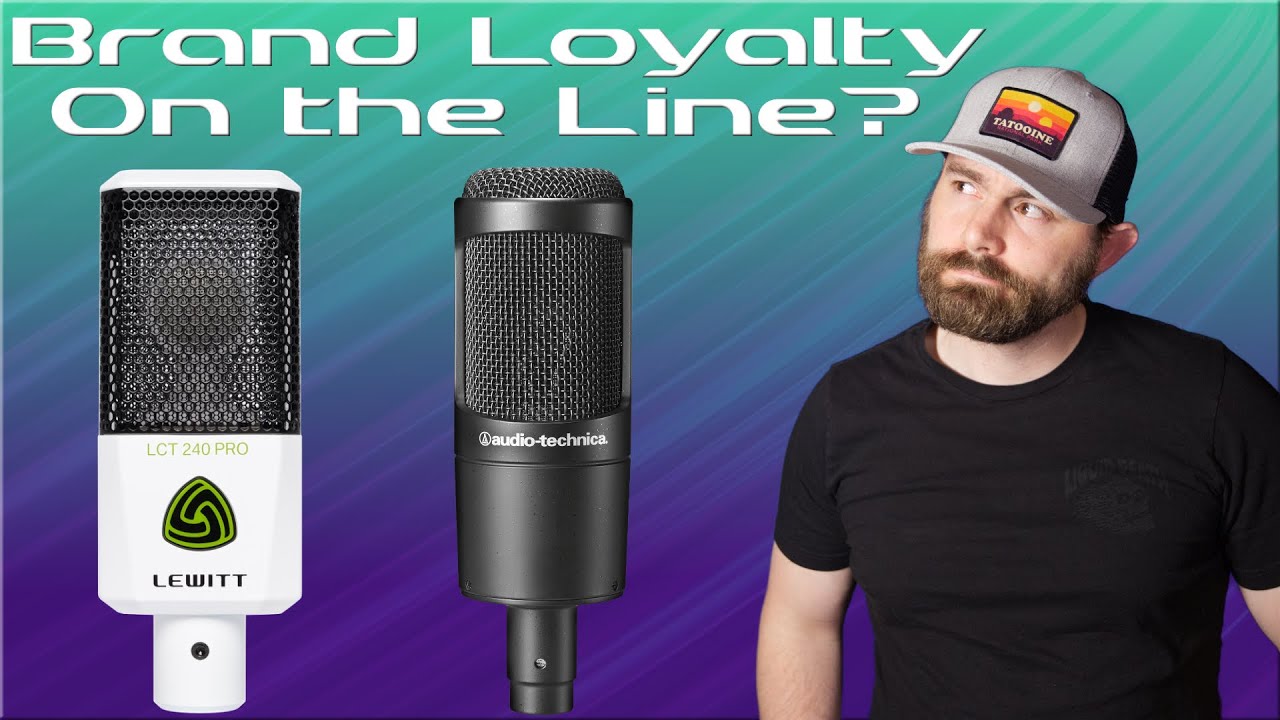 Under $200 Condenser Mic battle! Lewitt LCT 240 pro vs Audio Technica ...