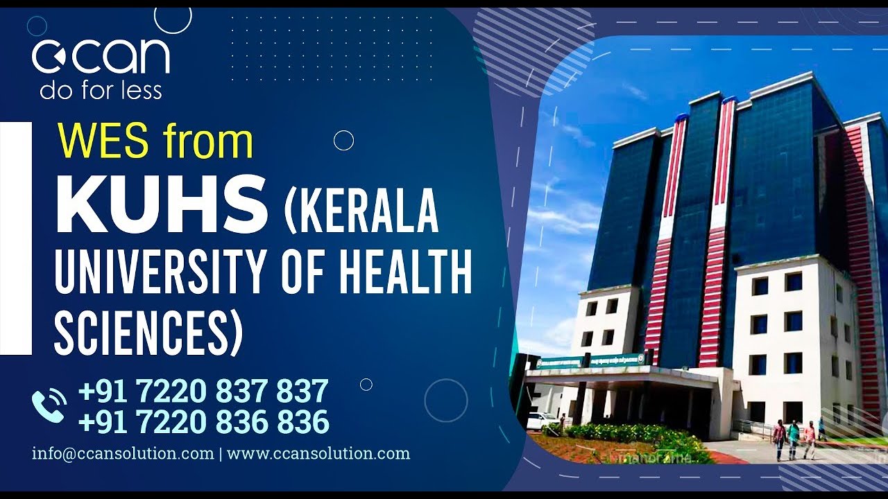 CCan Solutions | WES from KUHS | Kerala University of Health Sciences ...