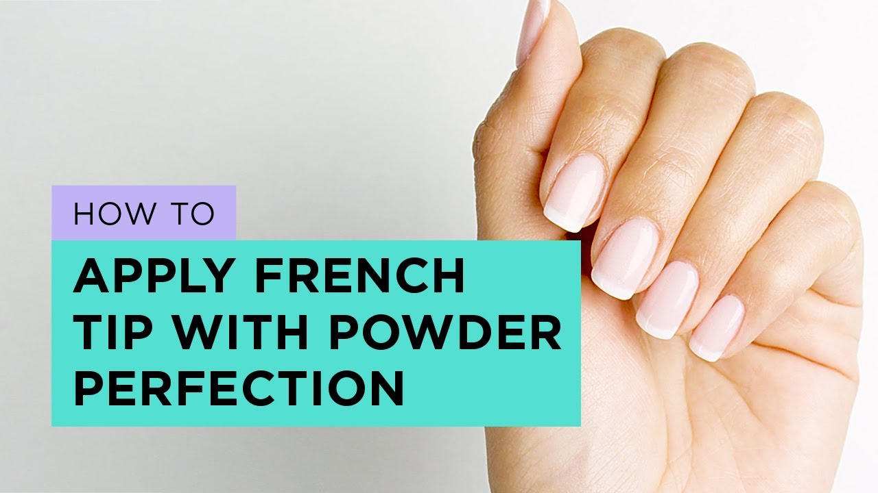 OPI Dip Powder French Tip Tutorial - YouTube