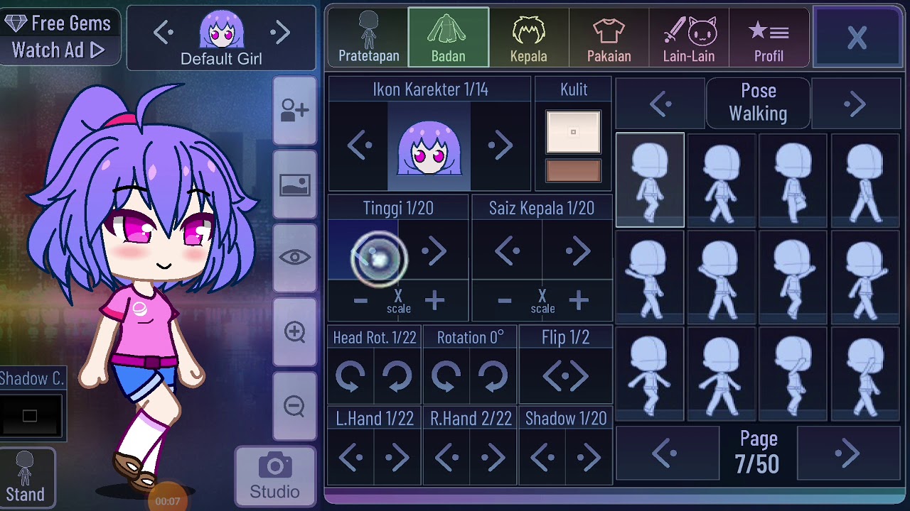 making an random gacha club oc - YouTube