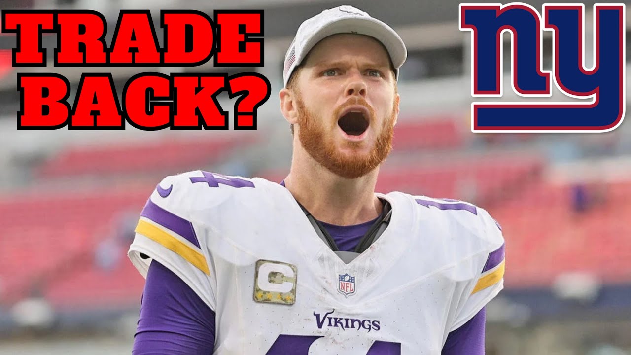 Giants Should TRADE BACK and Sign Sam Darnold? - YouTube