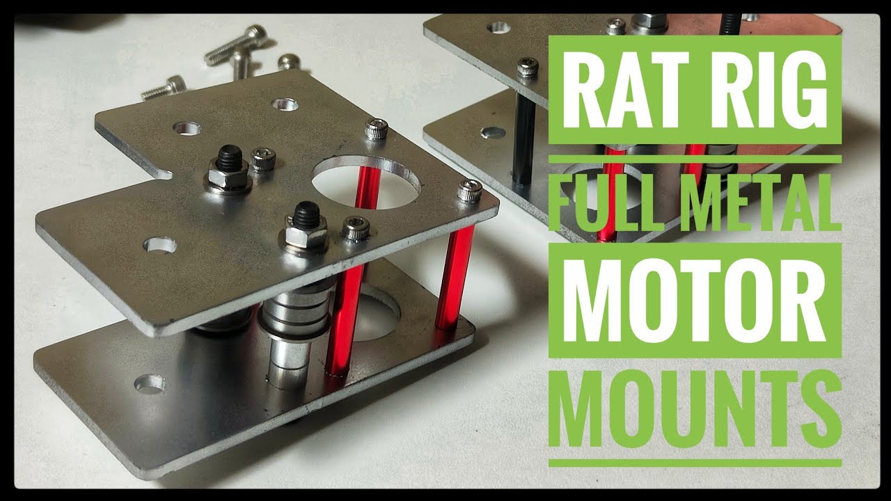RatRig 500 Full Metal Motor Mounts - YouTube