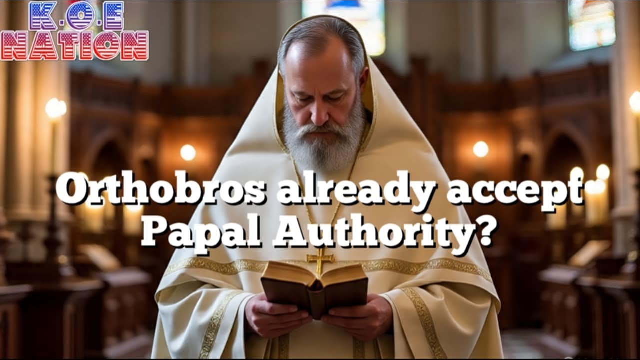 Orthobros already accept The Filoque and Papal Authority!?! - YouTube
