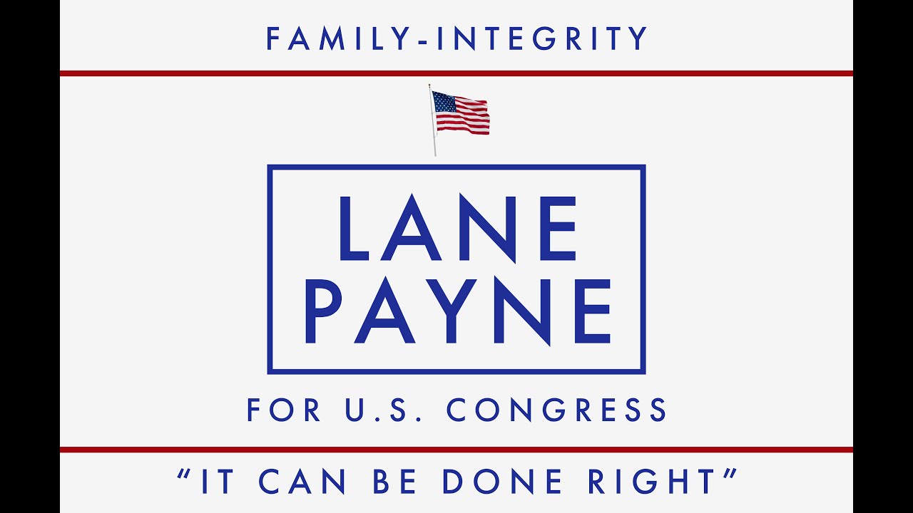 Lane Payne for Congress - YouTube