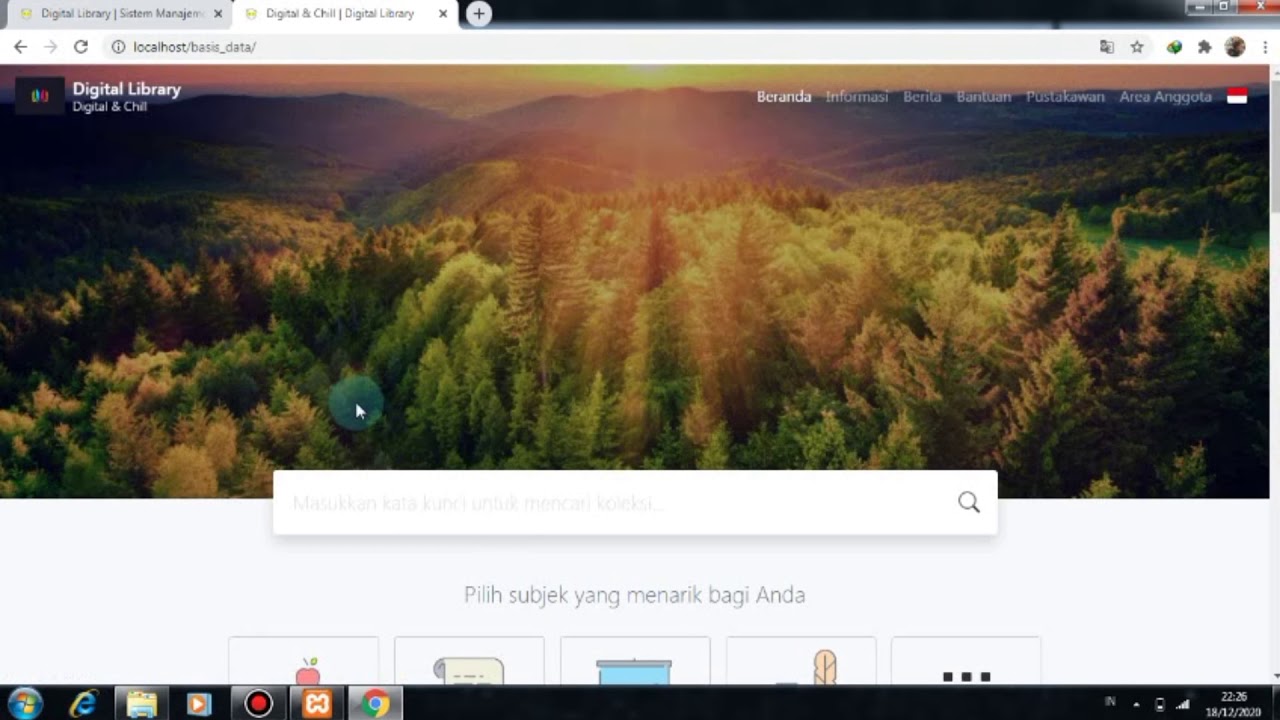Tutorial mengganti logo, slide dan menambahkan menu login di Slims9 ...