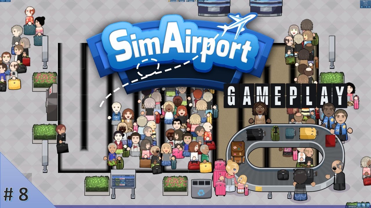 Sim Airport #8 Career Mode - Bring Another Gate Online + moving the ...
