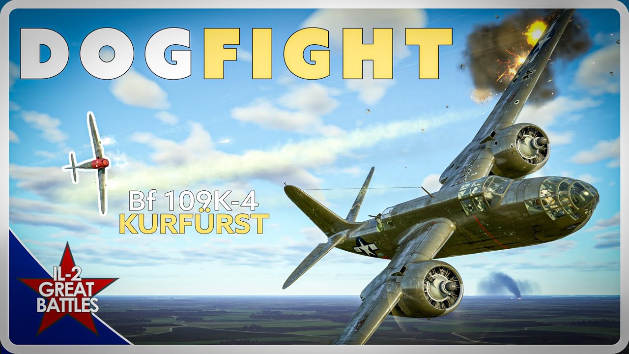 Bf 109K IL-2 VR Multiplayer: Airfield Strafe & Dogfight Action - YouTube