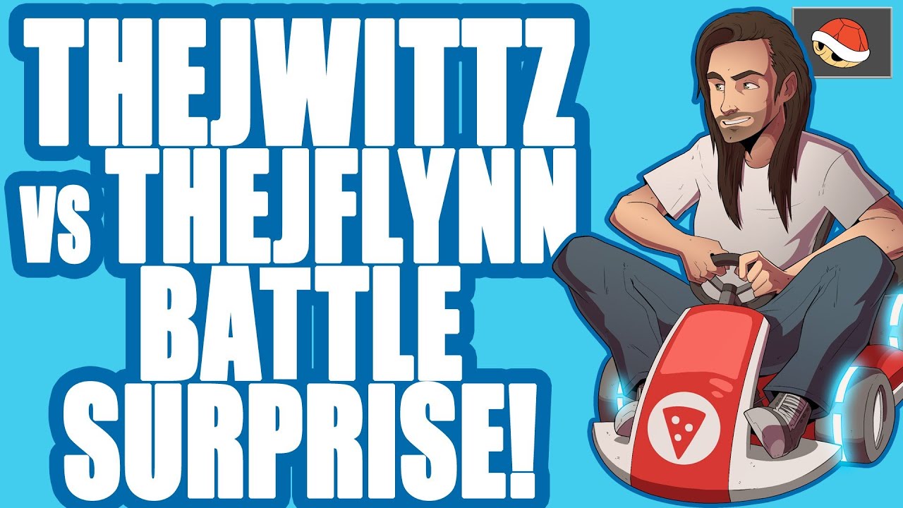 Surprise For JWittz in Balloon Battle Mario Kart 8 - YouTube