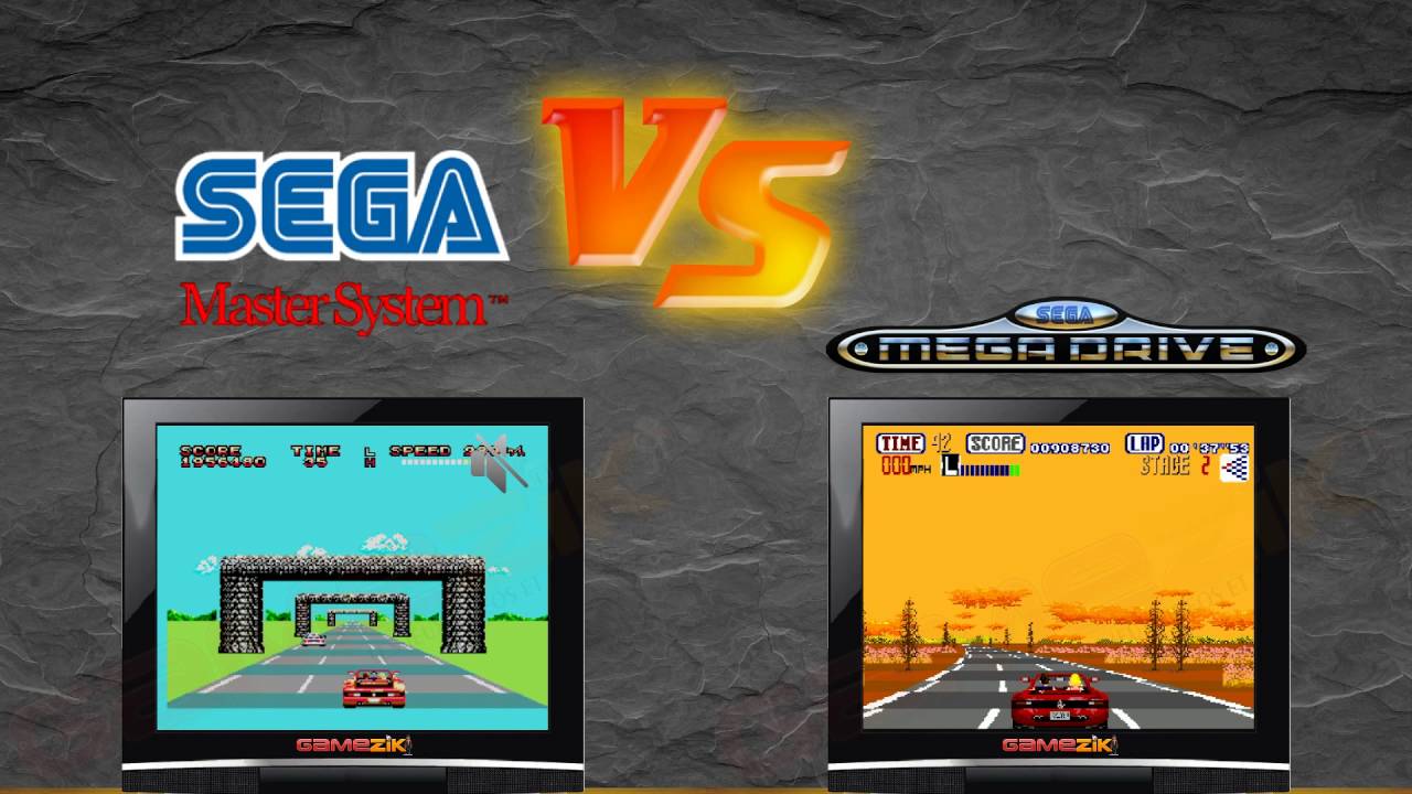 Master System VS Megadrive - YouTube