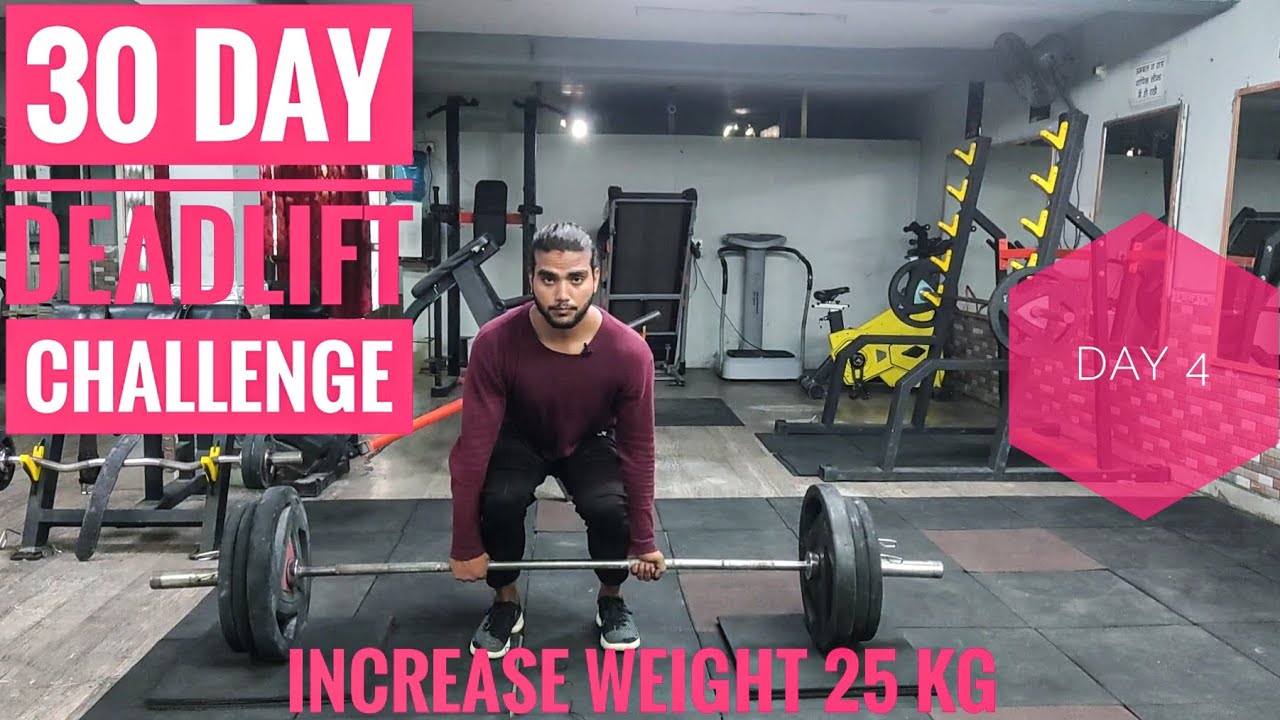 30 day deadlift challenge || how to increase your deadlift || hitting my PR || #fitmind - YouTube