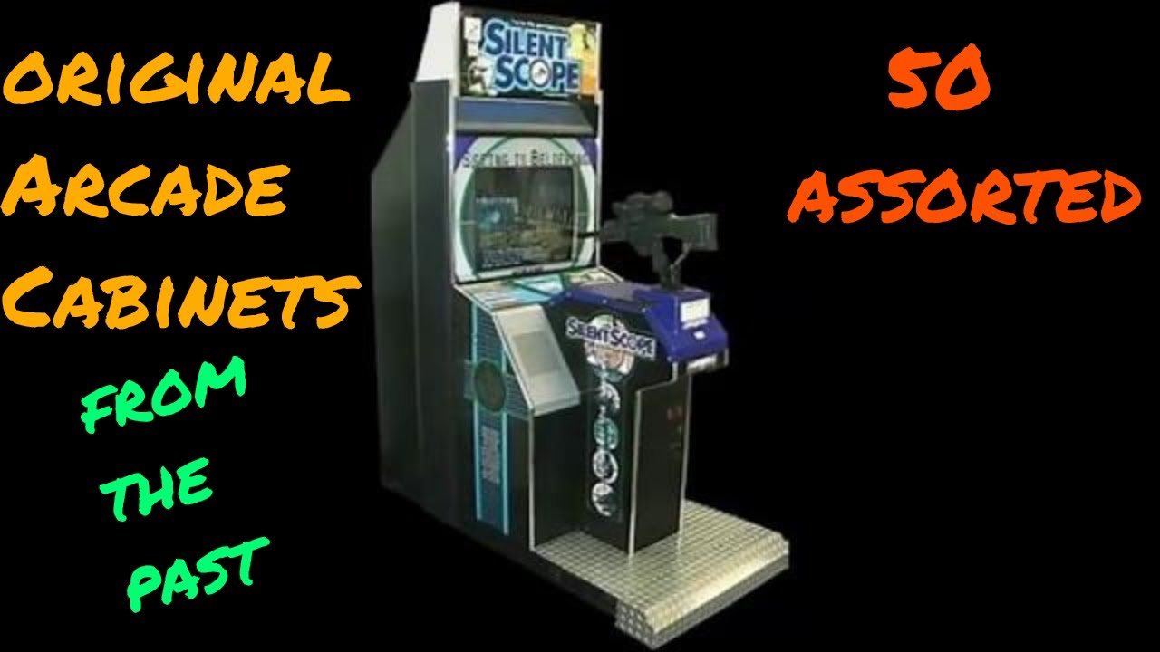original Arcade cabinet images from the past - YouTube