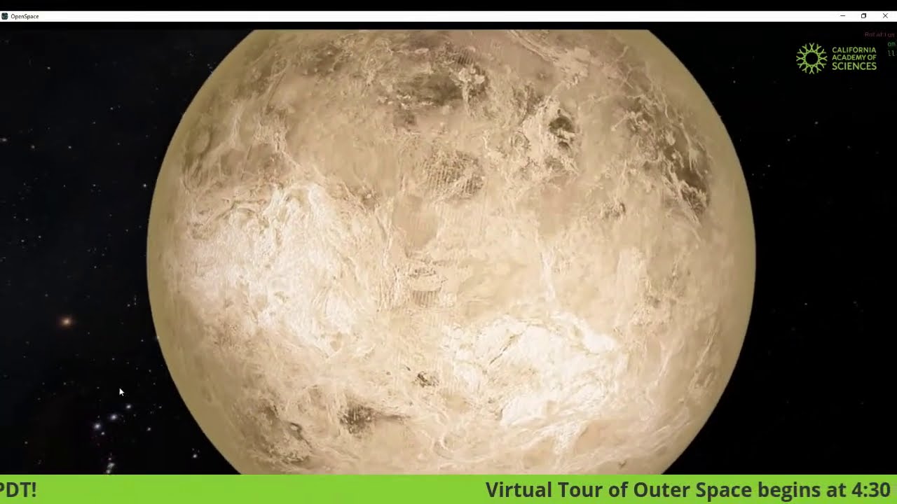 Tour of Outer Space LIVE! September 16, 2020 - YouTube