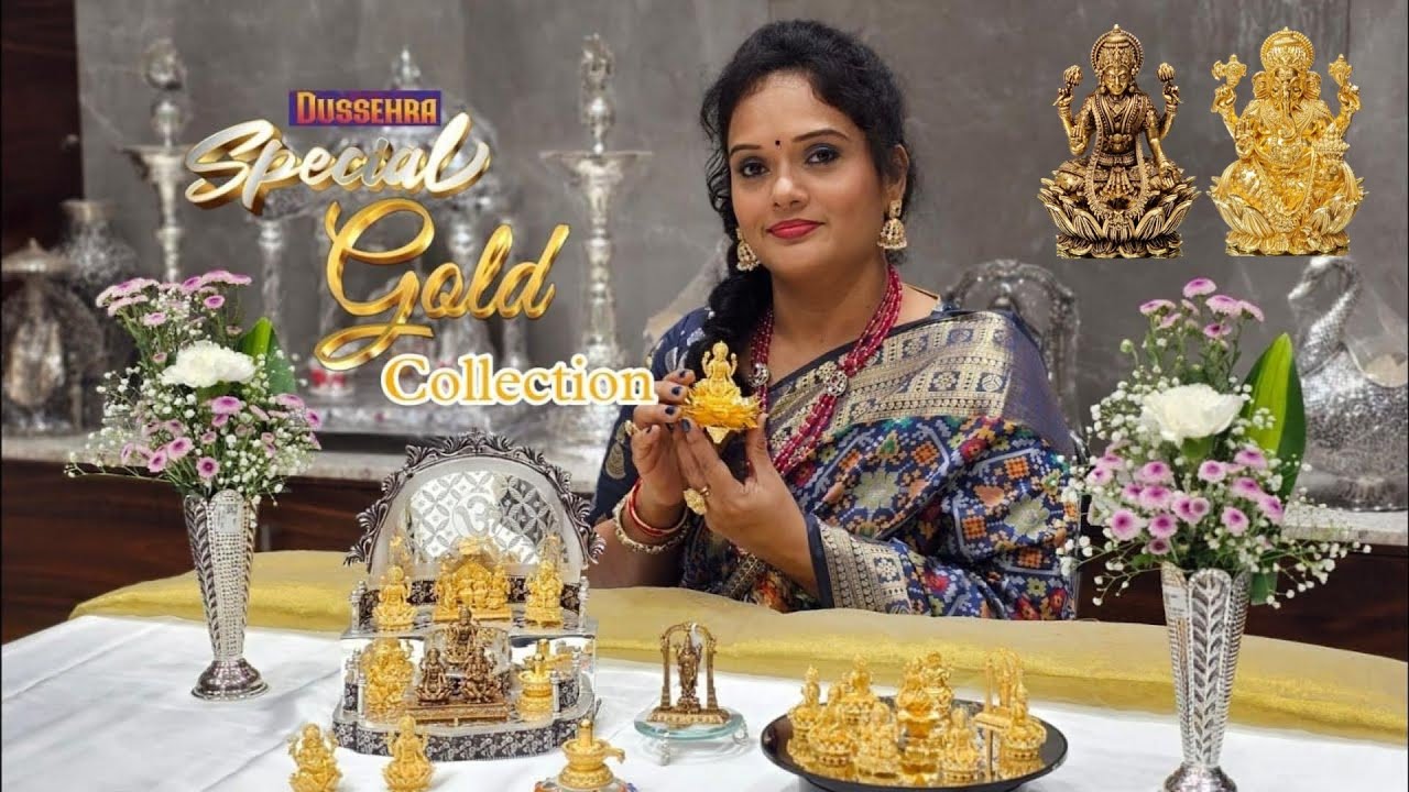 Gold Idols Collection || Dussera special Gold collection|| Our Gold ...