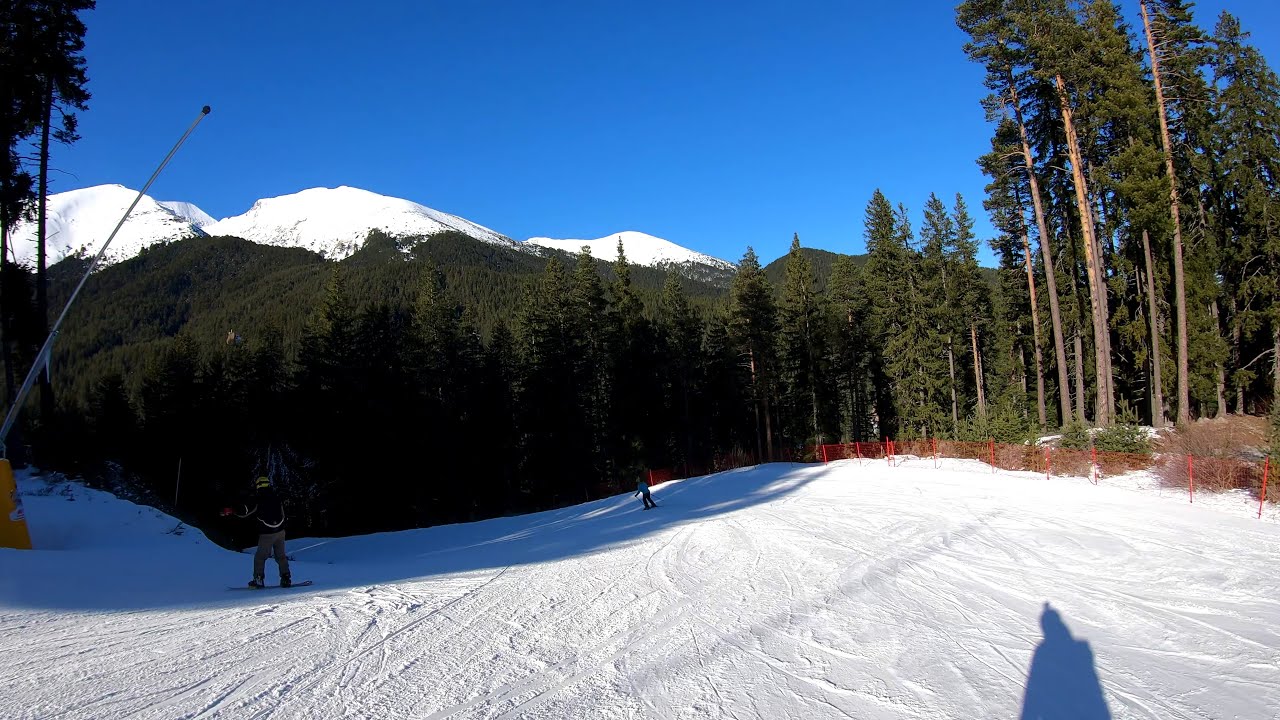 BLUE Track #1 , skiing in Bansko ,Bulgaria - YouTube