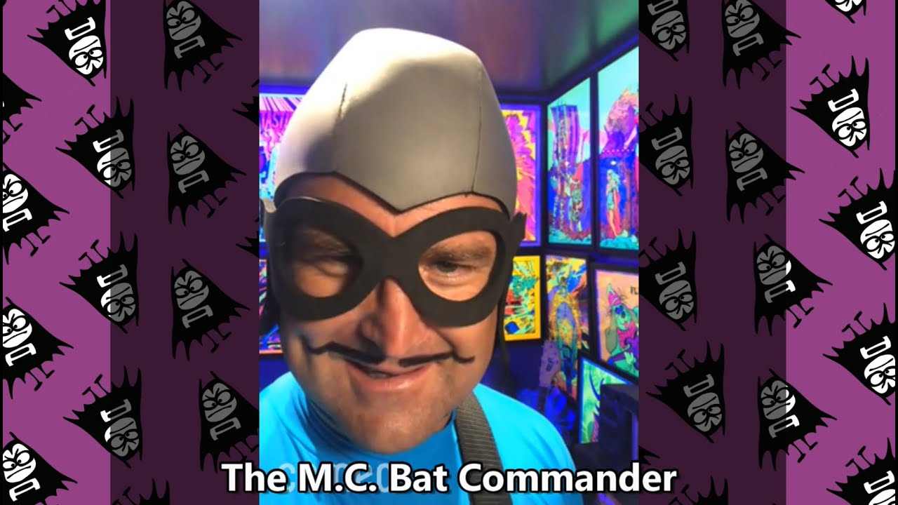 M.C. Bat Commander makes a school mask safety announcement - YouTube