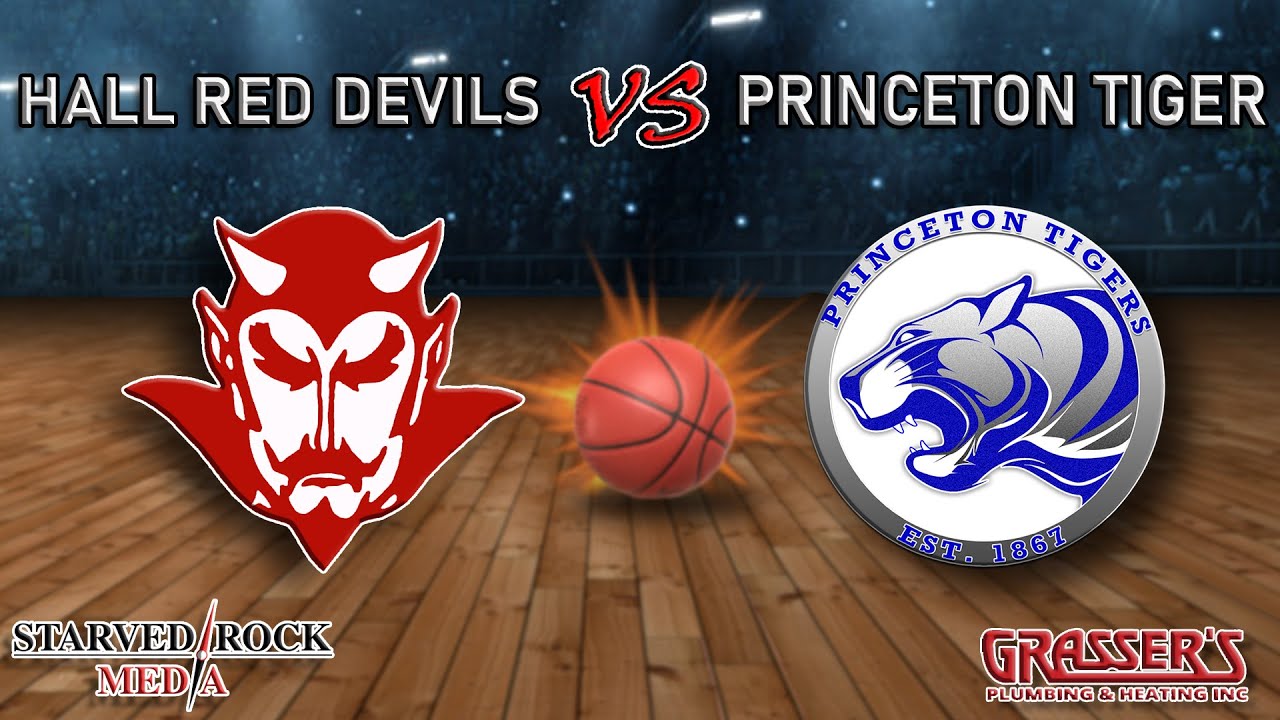 Princeton Tigers vs Hall Red Devils High School Basketball - YouTube
