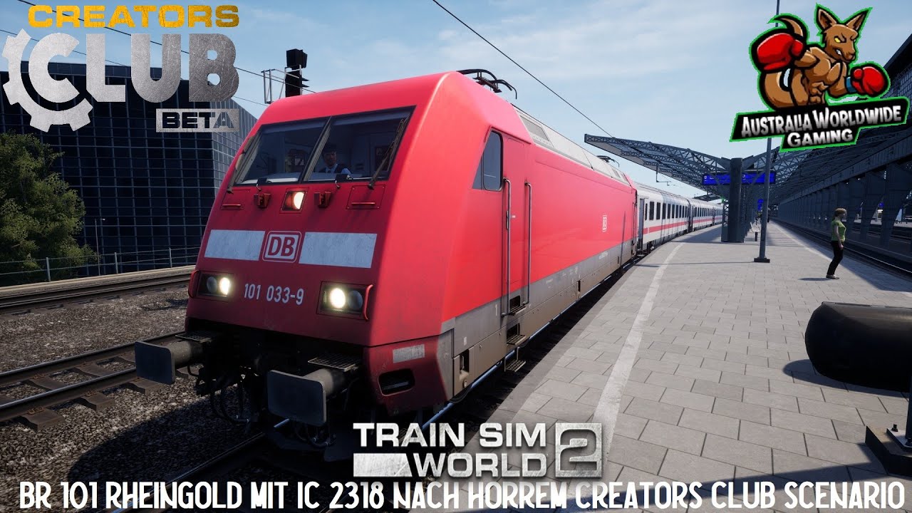 BR 101 Rheingold Mit IC 2318 Nach Horrem Schnellfahrstrecke Köln ...