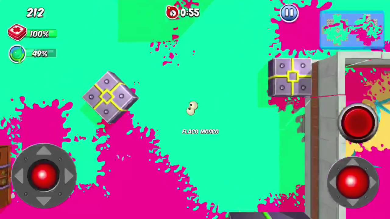 Splatoon like game for iPhone only - splat wars - YouTube