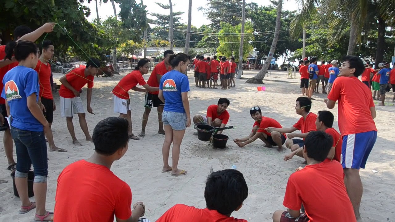 TEAM BUILDING OUTBOUND DI PULAU TIDUNG KEPULAUAN SERIBU INDONESIA - YouTube