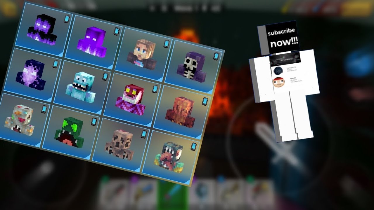 pixel gun 3d modded skins iOS!!!! - YouTube
