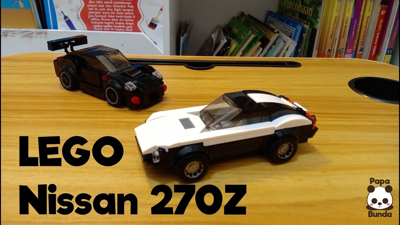 Lego Nissan 270 Z with instruction - YouTube