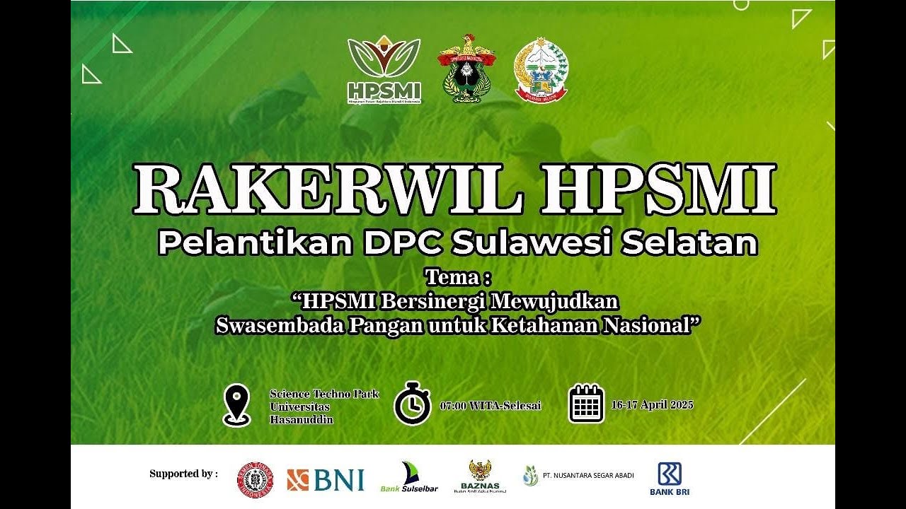 RAKERWIL HPSMI Pelantikan DPC Sulawesi Selatan - YouTube