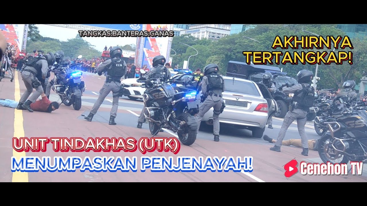 #80 KETANGKASAN UNIT TINDAKHAS (UTK) PDRM MENGEPUNG DAN MENUMPASKAN ...