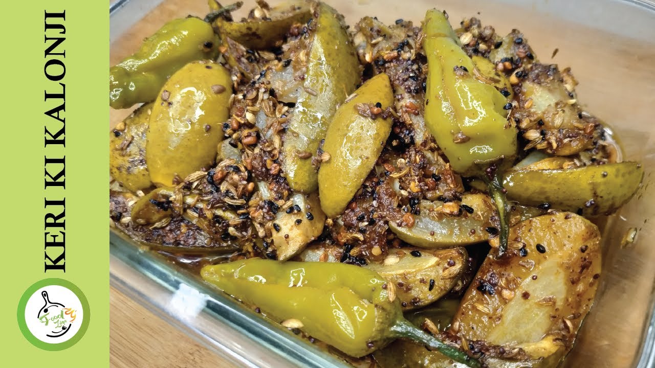 Special Keri Ki Kalonji Recipe By Foodzaiqa - YouTube