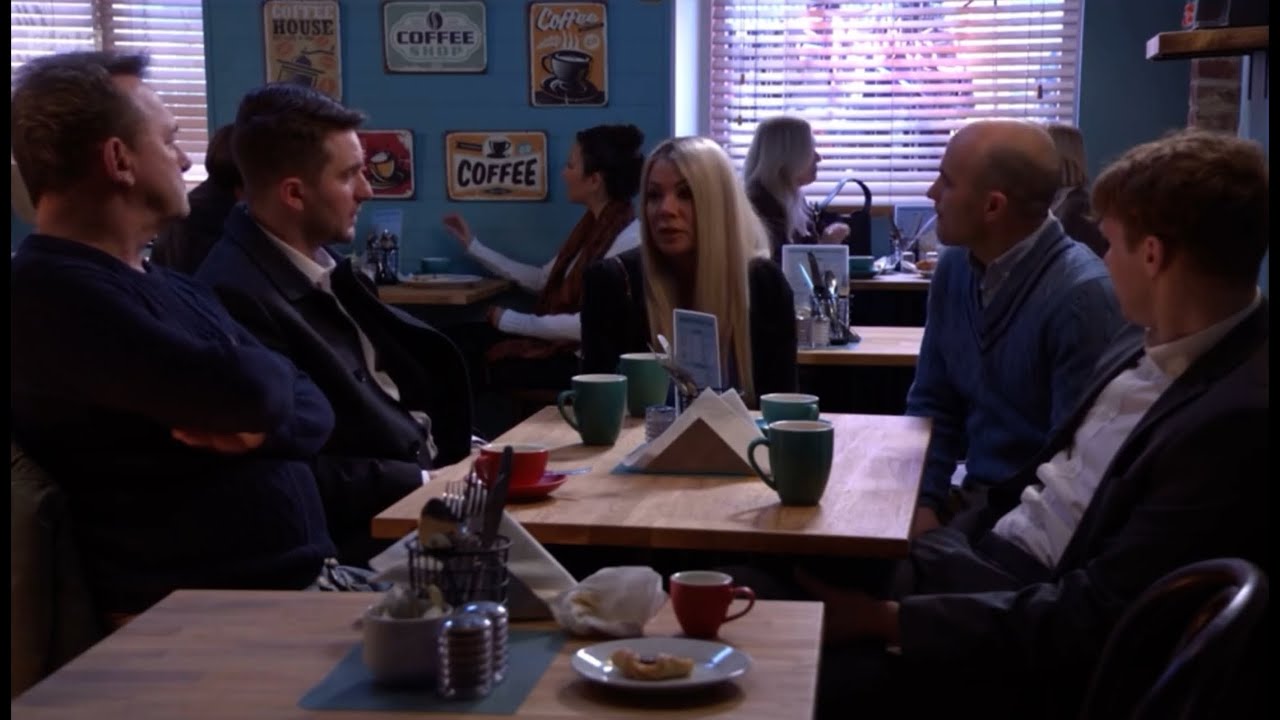 Eastenders Sharon says to teddy jay billy and Callum to keep a eye on ...
