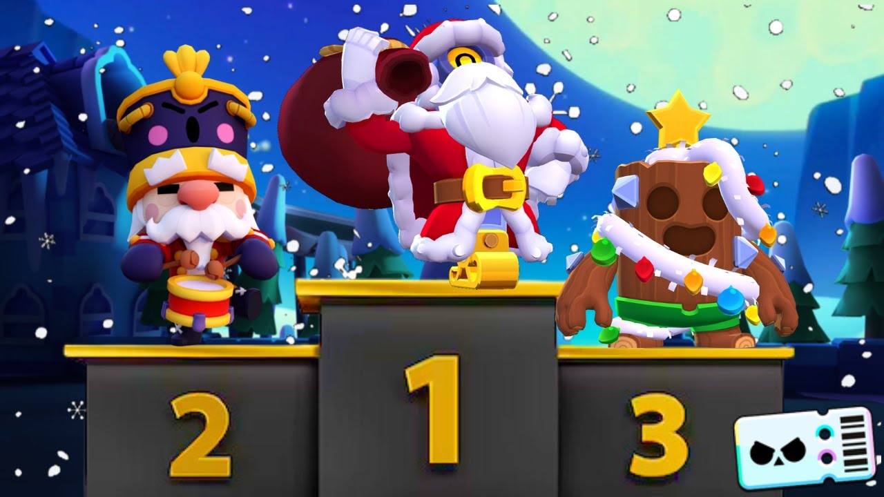 Christmas Skin Contest in Brawl Stars! - YouTube