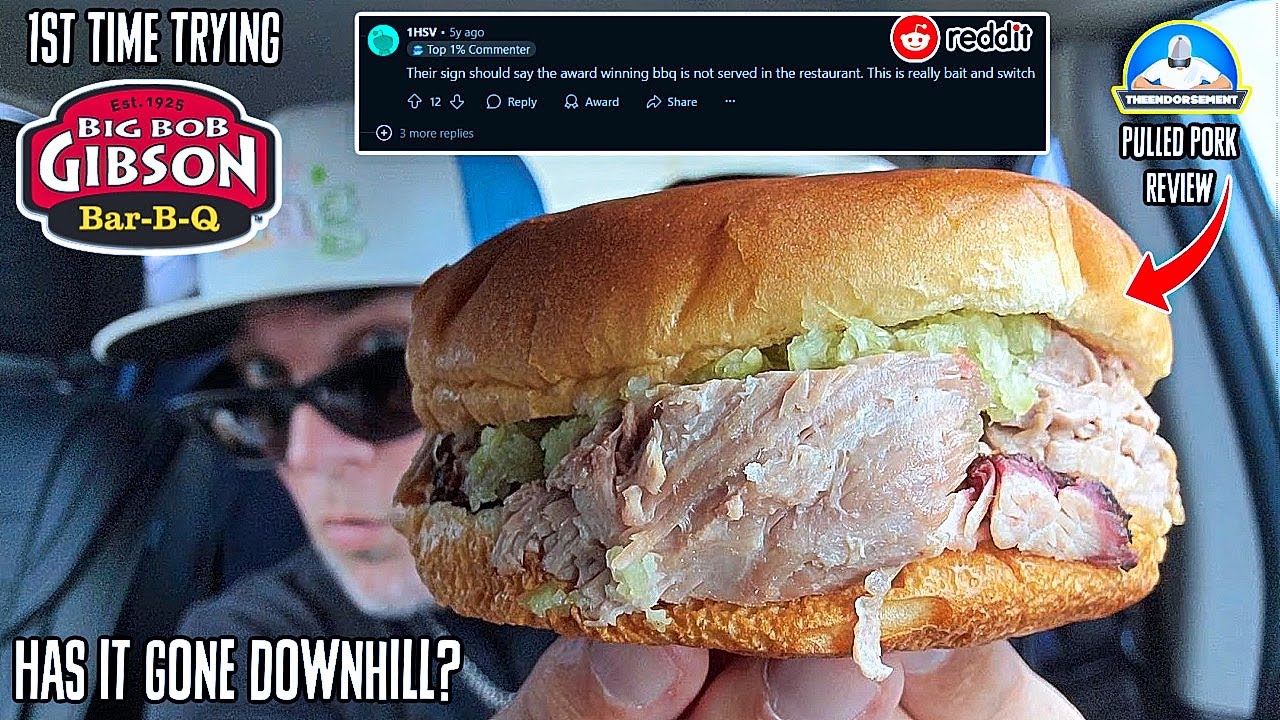 Big Bob Gibson Bar-B-Q® Pulled Pork Sandwich Review! | Why All The Hate ...