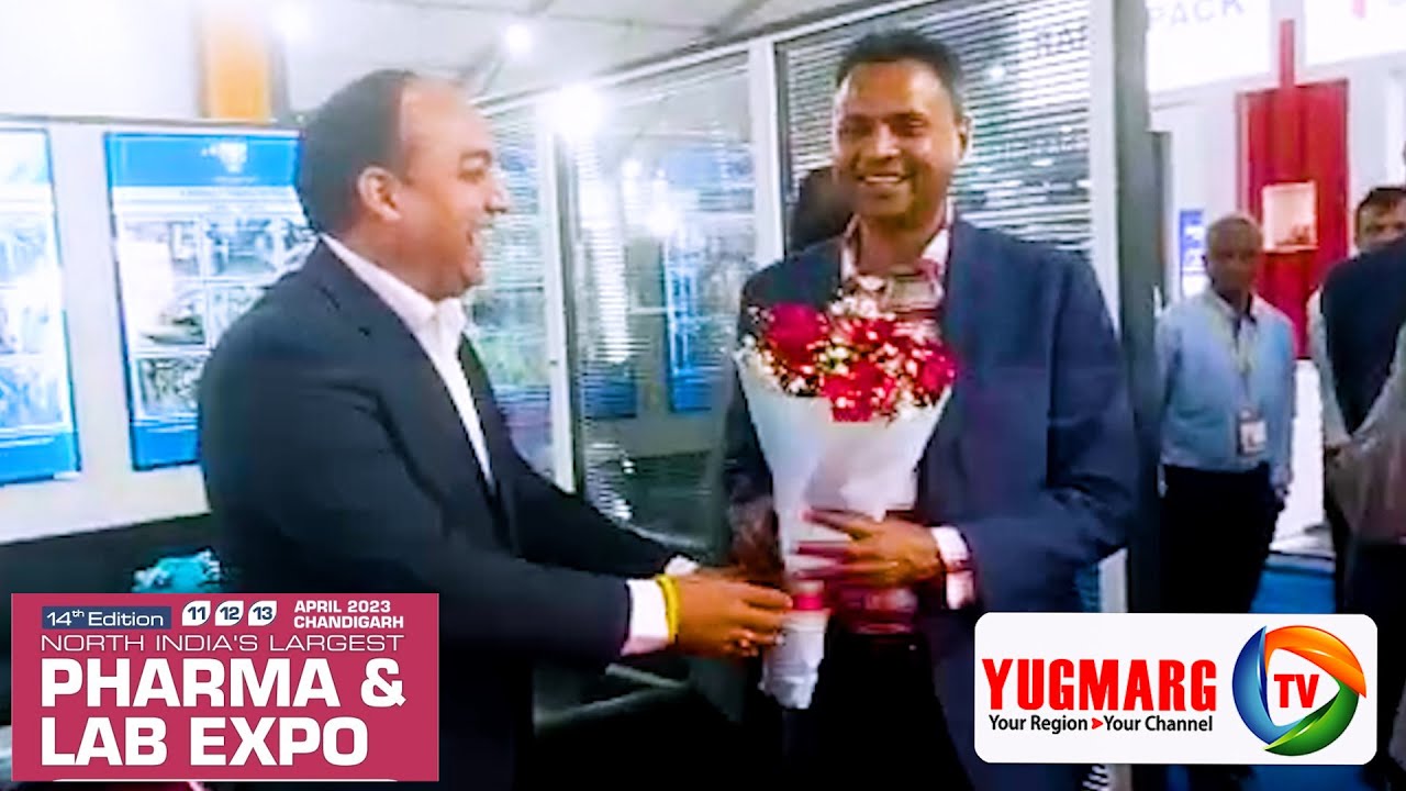 Chandigarh | Lalit Jain (IAS) ने तीन दिवसीय Pharma Tech Expo का किया उद्धघाटन | YUGMARGTV - YouTube