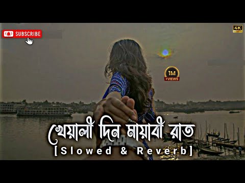 Kheyali Din Mayabi Raat❣️✨Slowed & Reverb||❣️✨