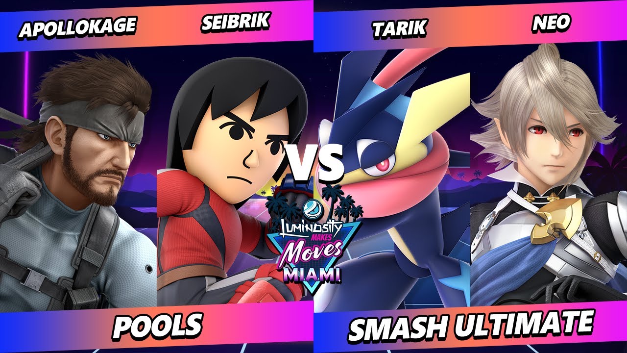 LMM Miami 2023 - ApolloKage & Seibrik Vs. Tarik & Neo - Smash Ultimate ...
