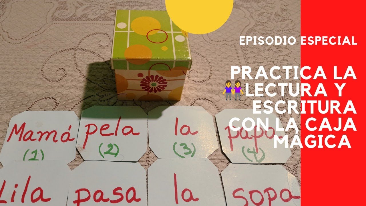 APRENDE A LEER Y ESCRIBIR CON LA CAJA MÁGICA (02 ACTIVIDADES PRACTICAS ...