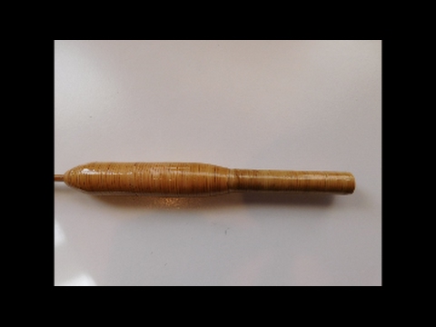 Bamboo Rod Building - Rattan Handle & Reel Seat - YouTube
