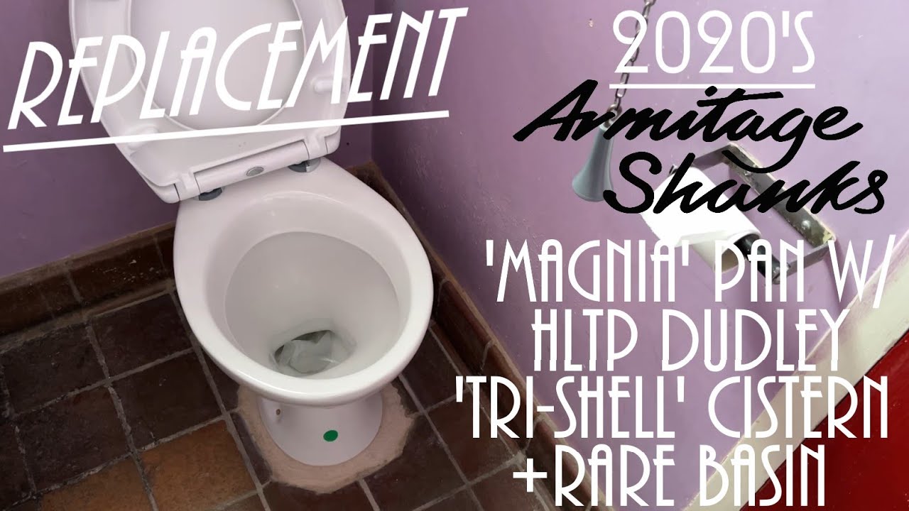 Replacement: 2020's Armitage Shanks 'Magnia' Pan w/ HLTP Dudley 'Tri ...
